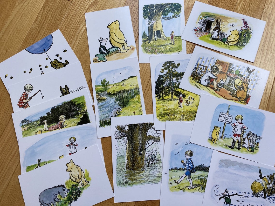 Winnie the Pooh Postcards – Pooh Country