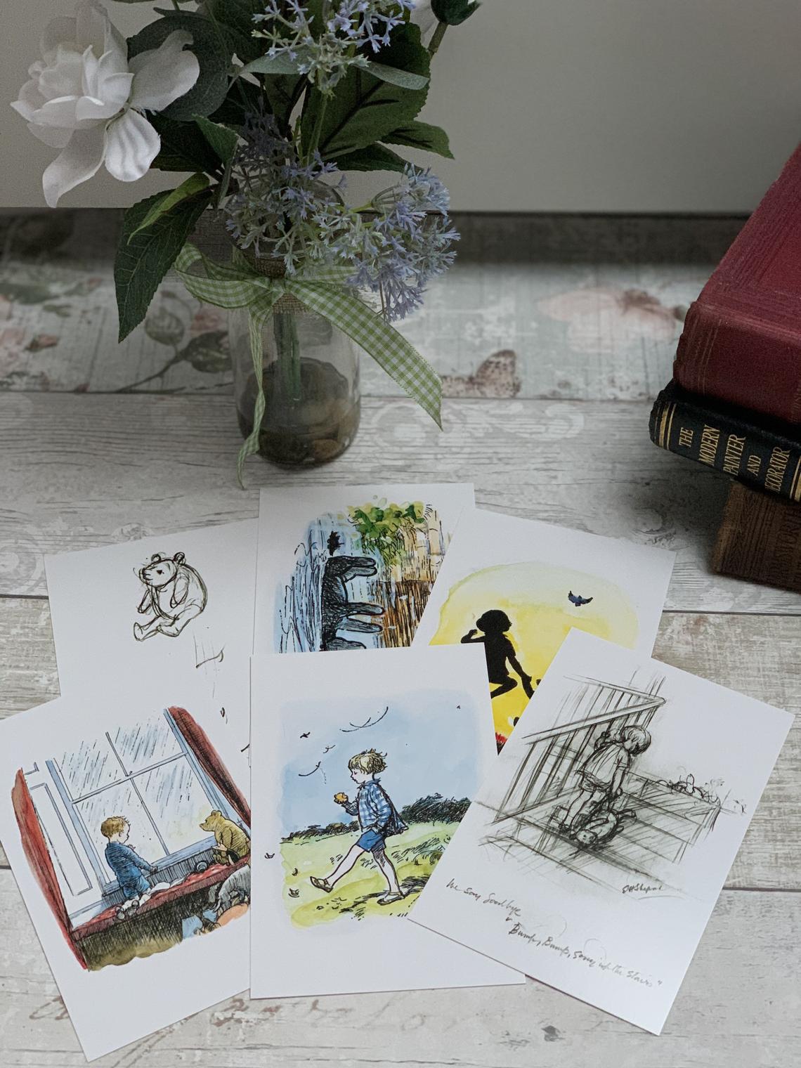 Winnie the Pooh Postcards – Pooh Country