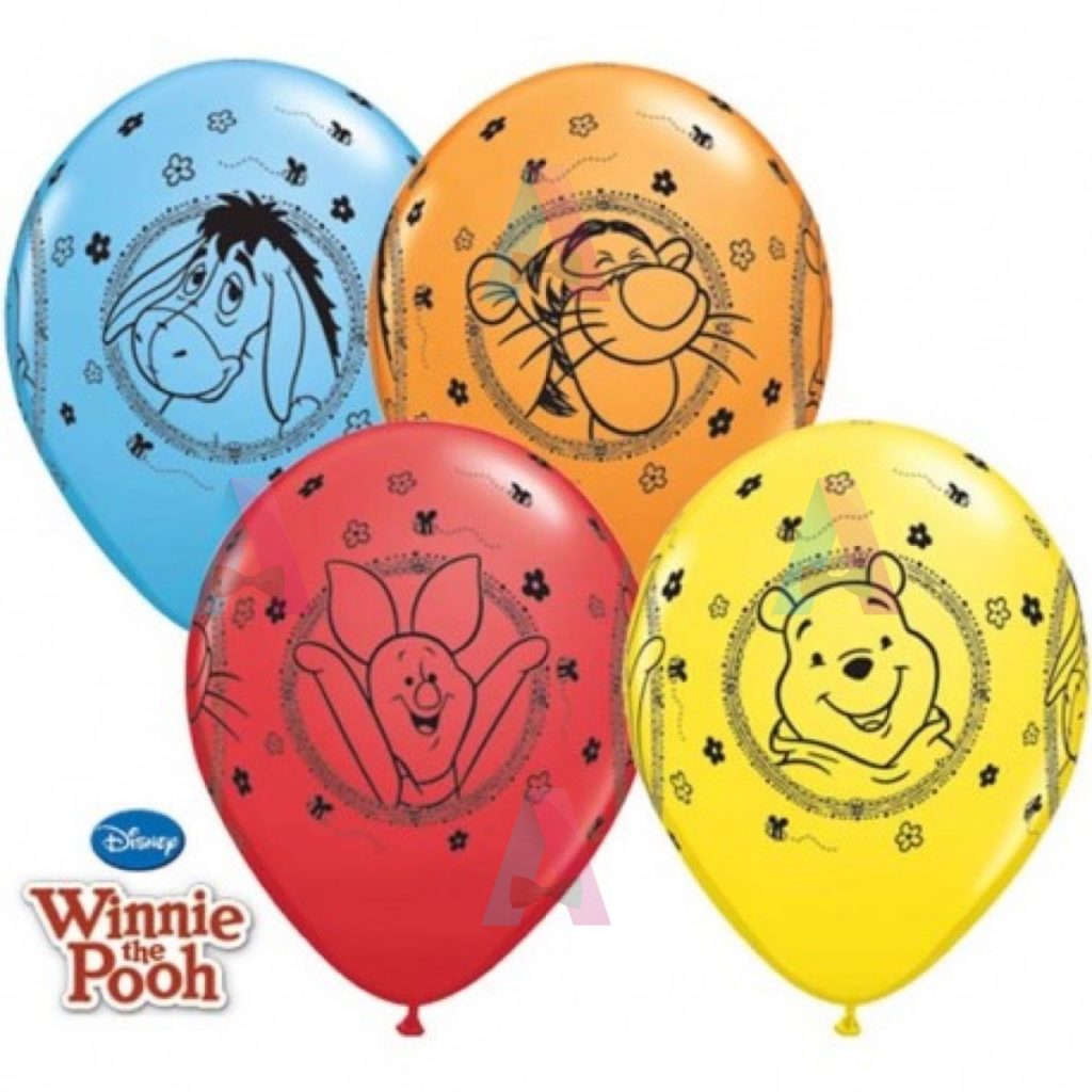 Winnie The Pooh Balloons And Other Winnie The Pooh Decorations Are A ...